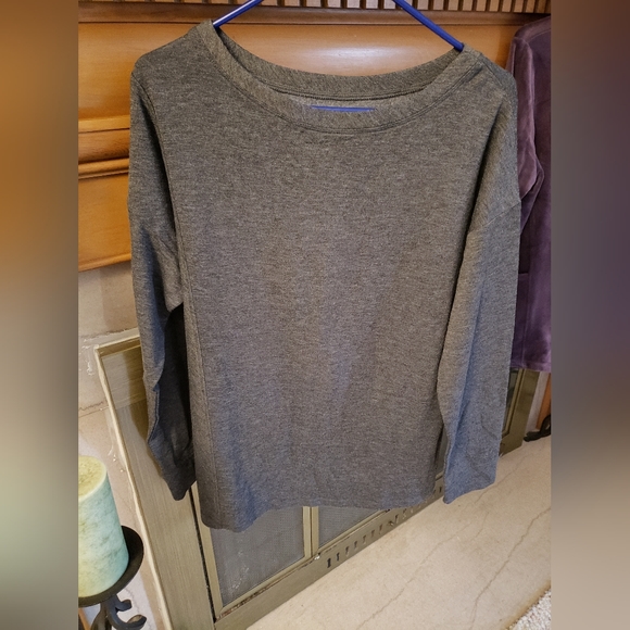 Cuddl Duds | Sweaters | Womens Medium Cuddle Duds Sweatshirt Gray ...